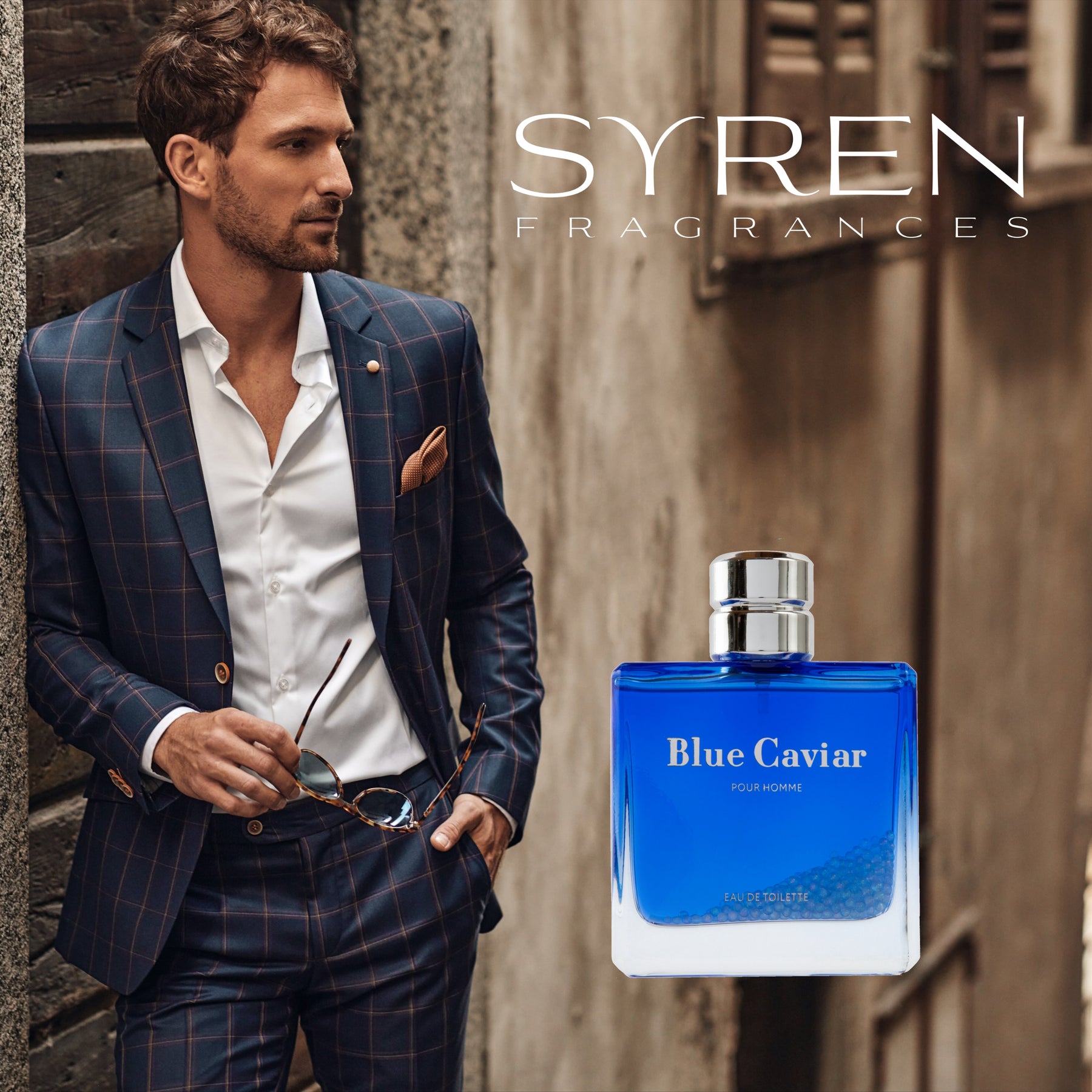 Syren Blue Caviar | Refreshing & Versatile Men's Cologne | SYREN Fragrances